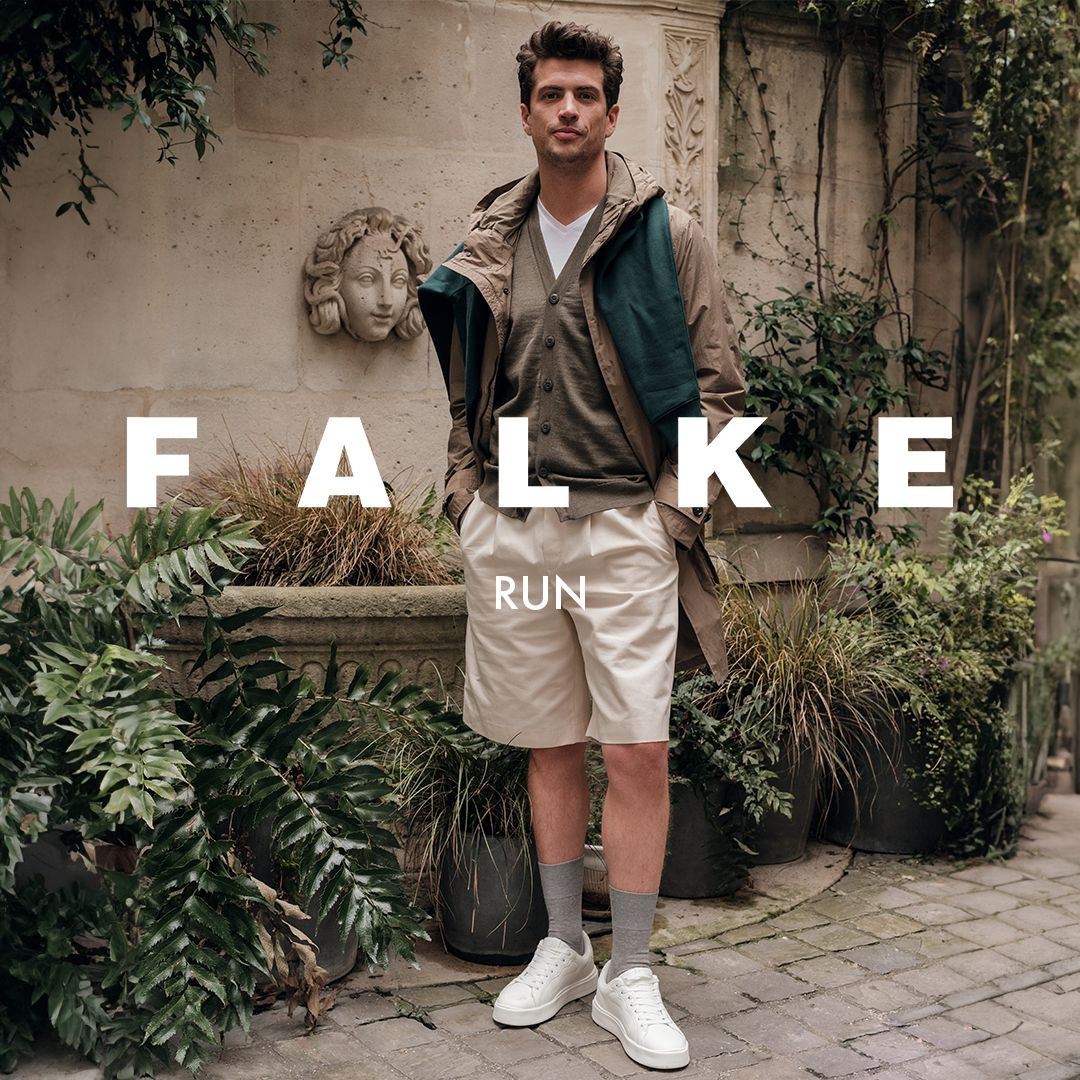 Socks FALKE Run (Grey) | FALKE