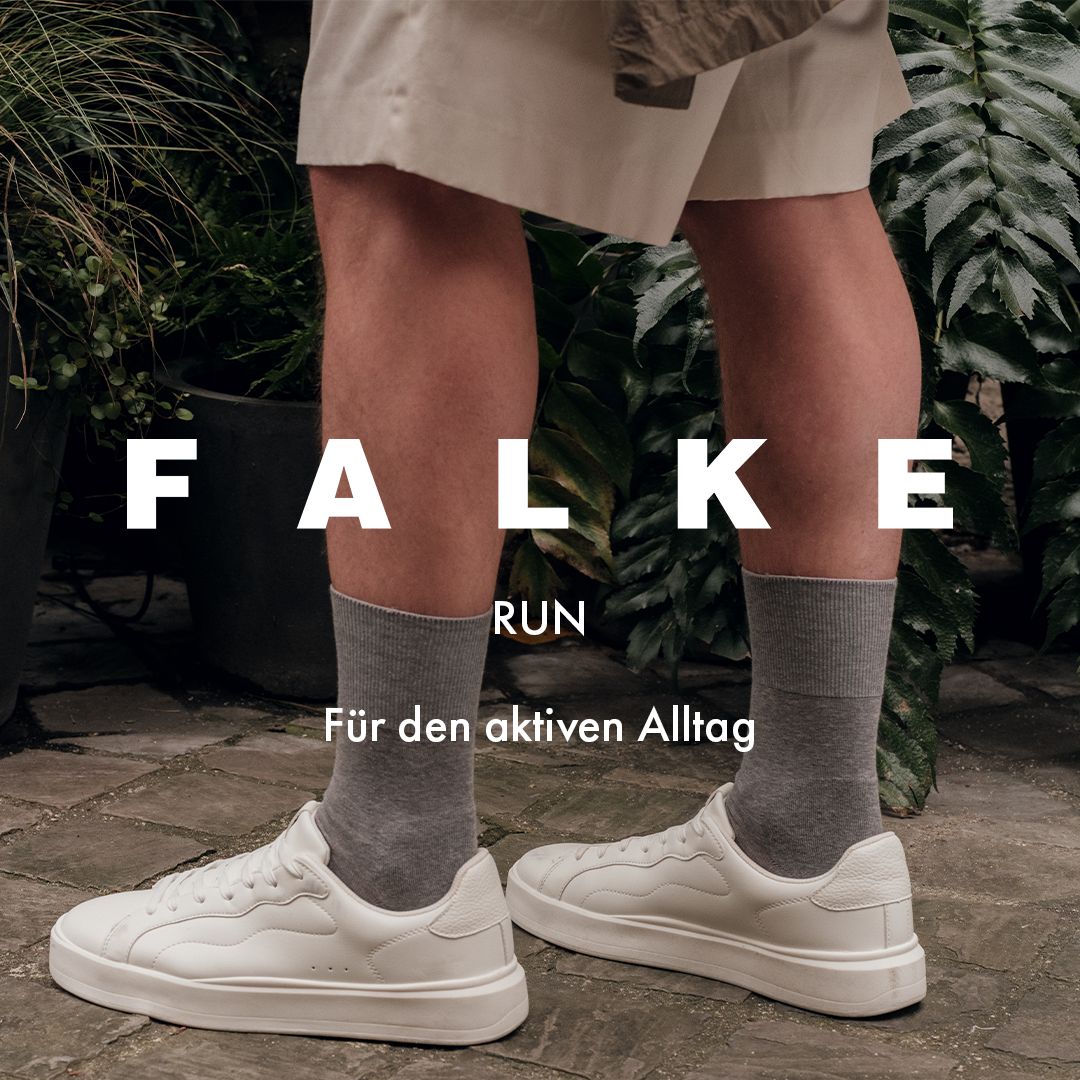 Socken für Damen und Herren FALKE Run (Orange) | FALKE